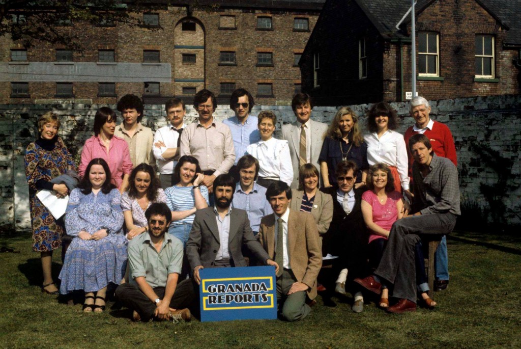 Granada Reports team photo – 1983? – Granadaland